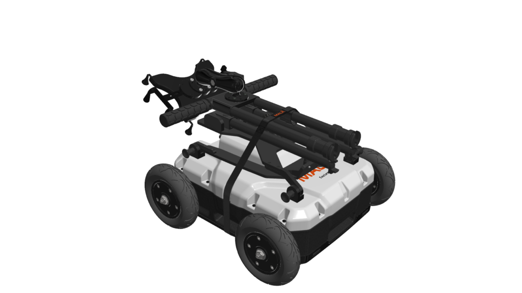 Fully-foldable handle for MALÅ Easy Locator Core