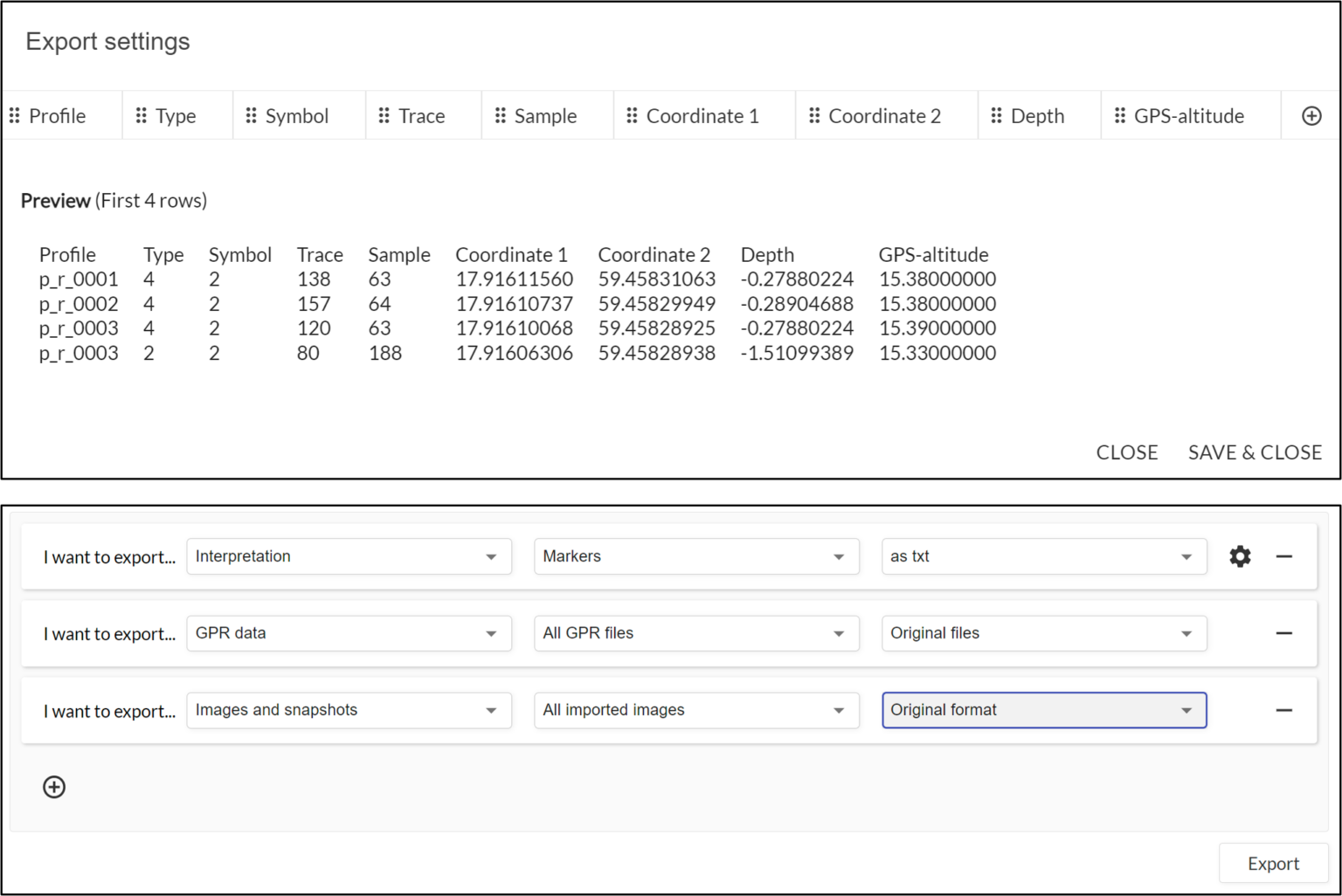 Flexible Dynamic Export functionality released to MALÅ Vision