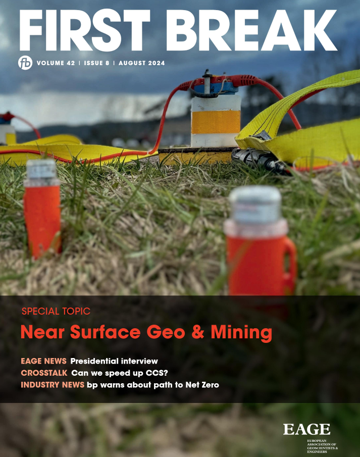 Guideline Geo contribute again to EAGE First Break magazine