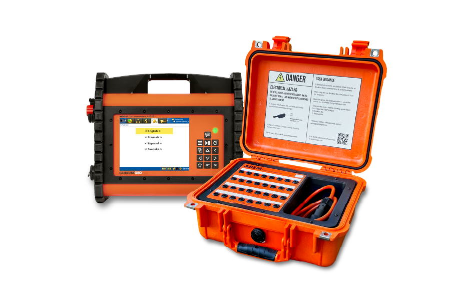 Terrameter LS 2 Breakout Box and language support